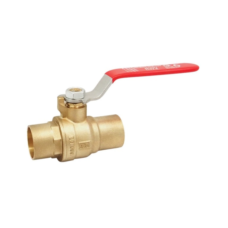 5595AB LF Brass Full Port Ball Valve - RED-WHITE VALVE CORP.