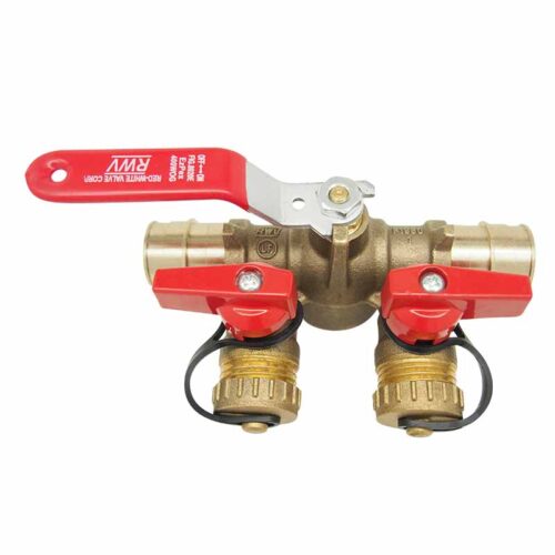Purge Valves | DZR Brass, Twin Purge & Fill Valves | RED-WHITE VALVE CORP.