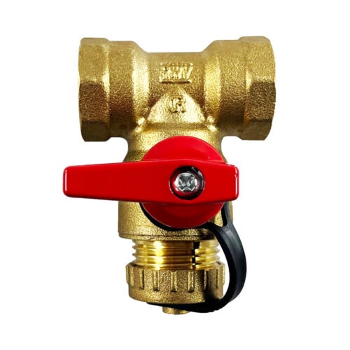 8040T TEE Drain Valve - RED-WHITE VALVE CORP.