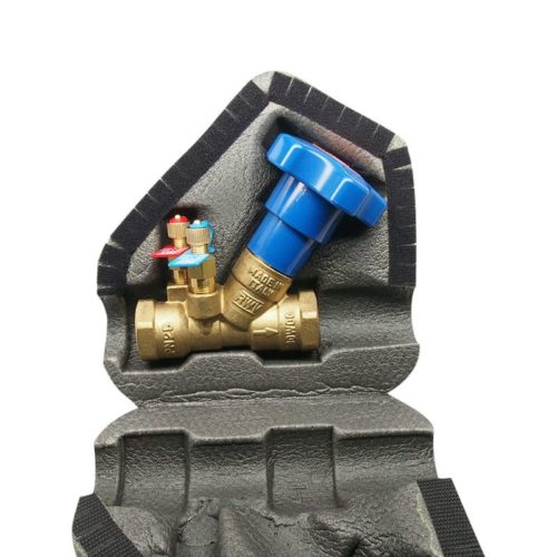 9527AB LF Brass Balancing Valve - RED-WHITE VALVE CORP.