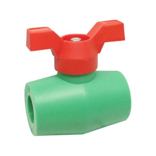 1500AB PP-R Ball Valve - RED-WHITE VALVE CORP.